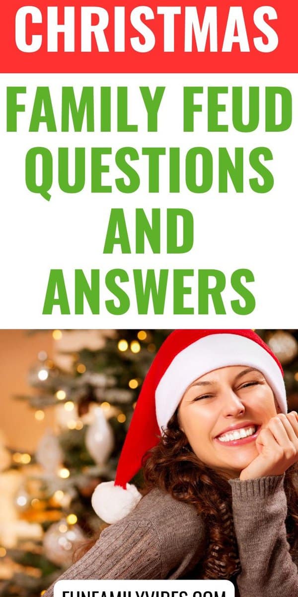 Christmas Family Feud Questions and Answers - Fun Family Vibes