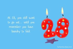 28th Birthday Quotes - Fun Family Vibes