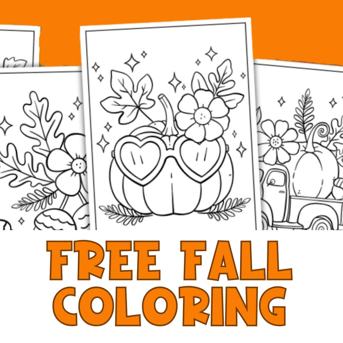 Free Fall Themed Coloring Activities - Fun Family Vibes