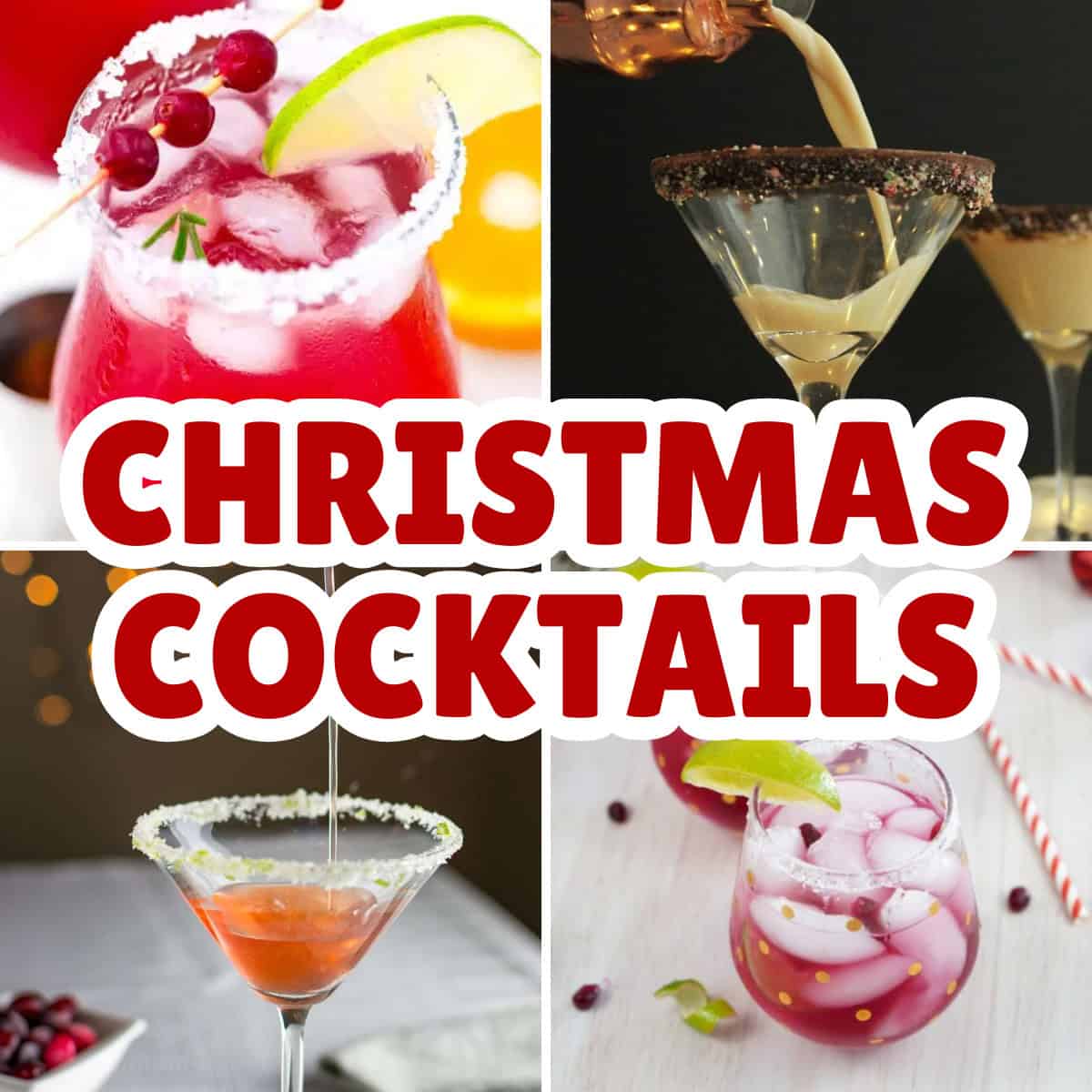 Christmas Cocktails - Fun Family Vibes