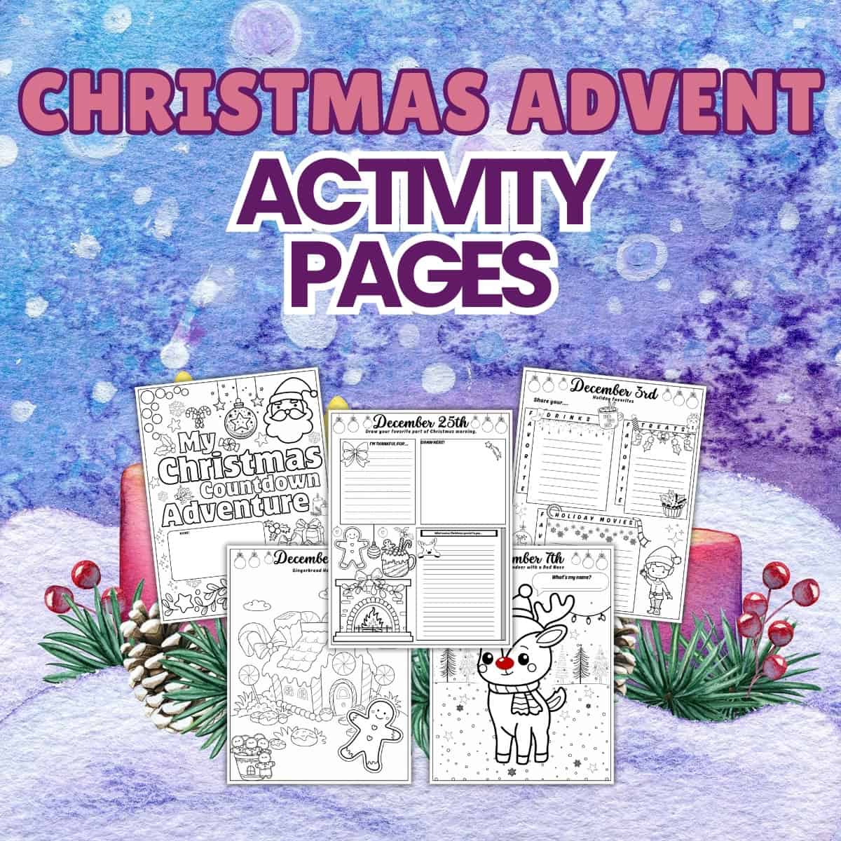 Free Christmas Coloring Pages - Fun Family Vibes