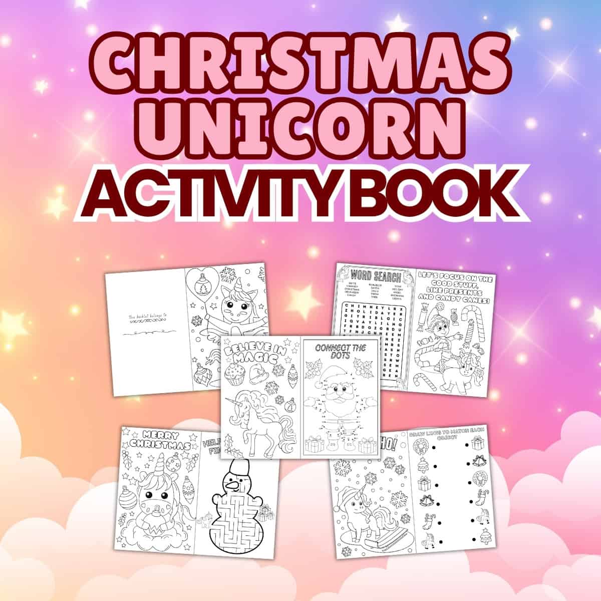 Free Christmas Coloring Pages - Fun Family Vibes