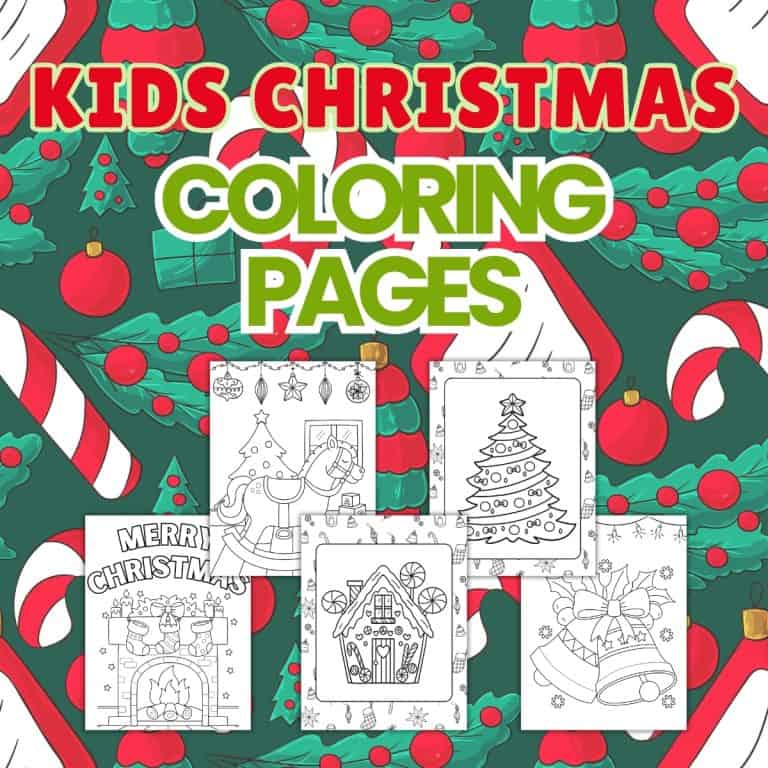 Free Christmas Coloring Pages - Fun Family Vibes