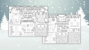Free Christmas Coloring Pages - Fun Family Vibes